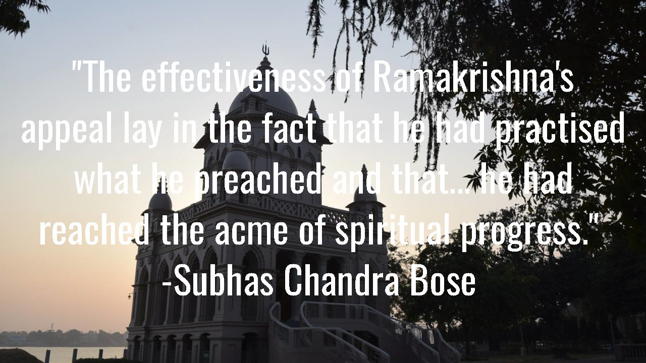 Subhas – Sri Ramakrishna Paramahamsa